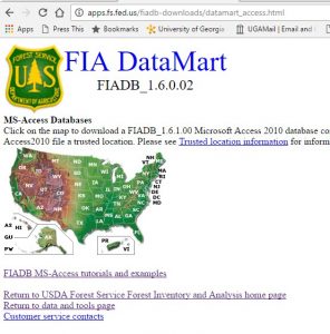 FIA EVALIDator (desktop query) – GISNOTE