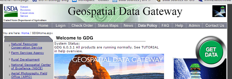 NRCS Geospatial Data Gateway – GISNOTE
